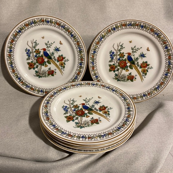 Somerset | Kitchen | 6 Antique Somerset Syracuse Chine 7 Pheasant ...